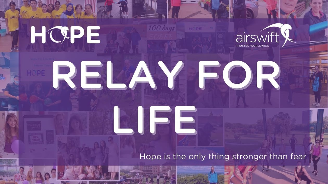 Relay For Life | Airswift Raising funds for cancer charities worldwide